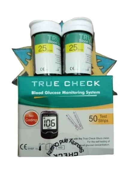 TRUE CHECK Glucometer Strips - Marham Pharmacy